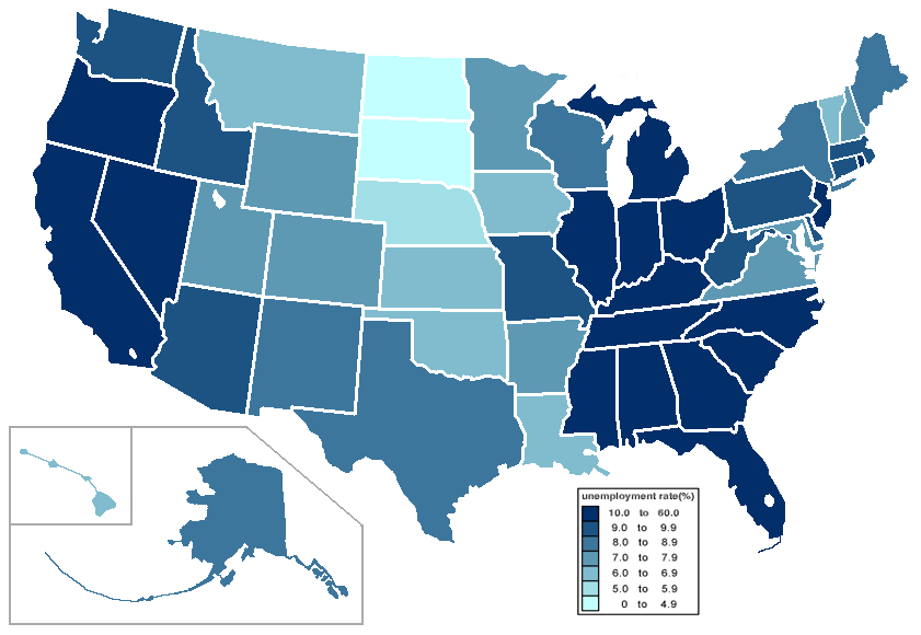 Map Collection: Univariate Choropleth map