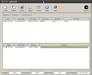Offline Password Cracking ( using fgdump and Ophcrack ) | Sector M7