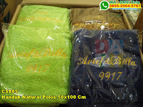 Handuk Natural Polos 50×100 Cm | Souvenir Pernikahan