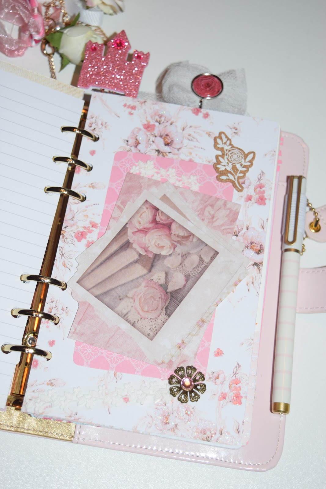Shireece Planner: Décorer son planner shabby chic [Set up planner #1]