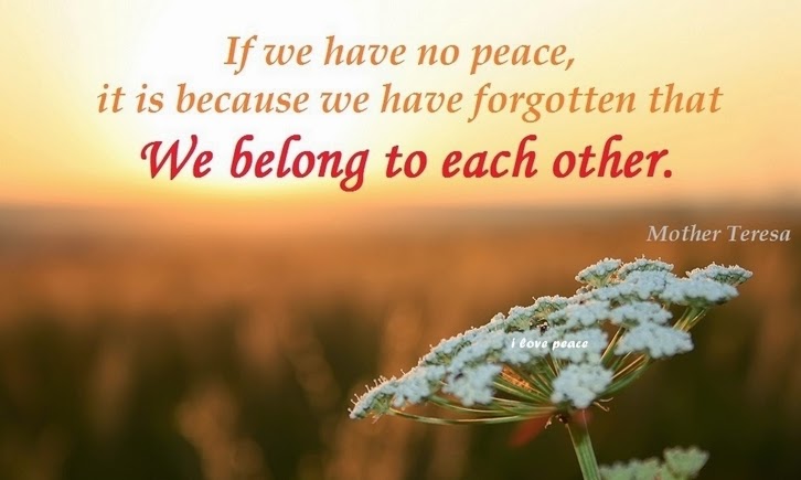 Peace on Earth: Sharing peace quotes ......