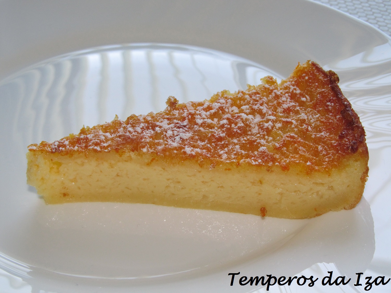 Temperos da Iza: Queijada de Laranja