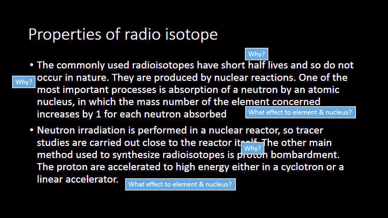 iGCSE Physics: Radioactive Tracers
