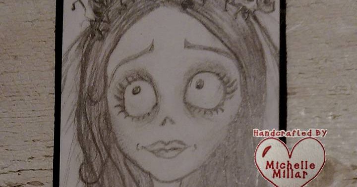 Shine Bright and Create: Hand drawn ATC cards inspired by Tim Burton ...