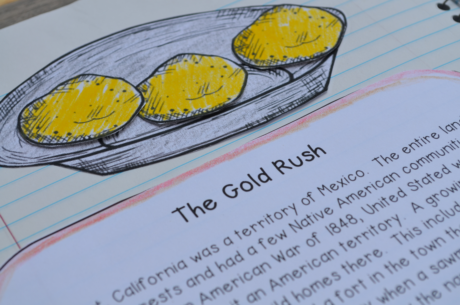 Literacy & Math Ideas: Westward and the Pioneers Interactive Notebook