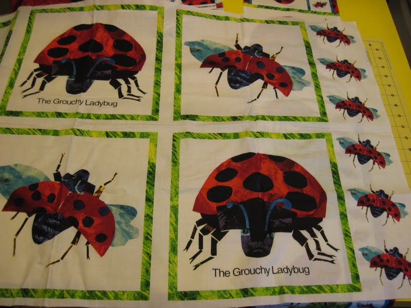 Jean's Quilting Page: Grouchy Ladybug