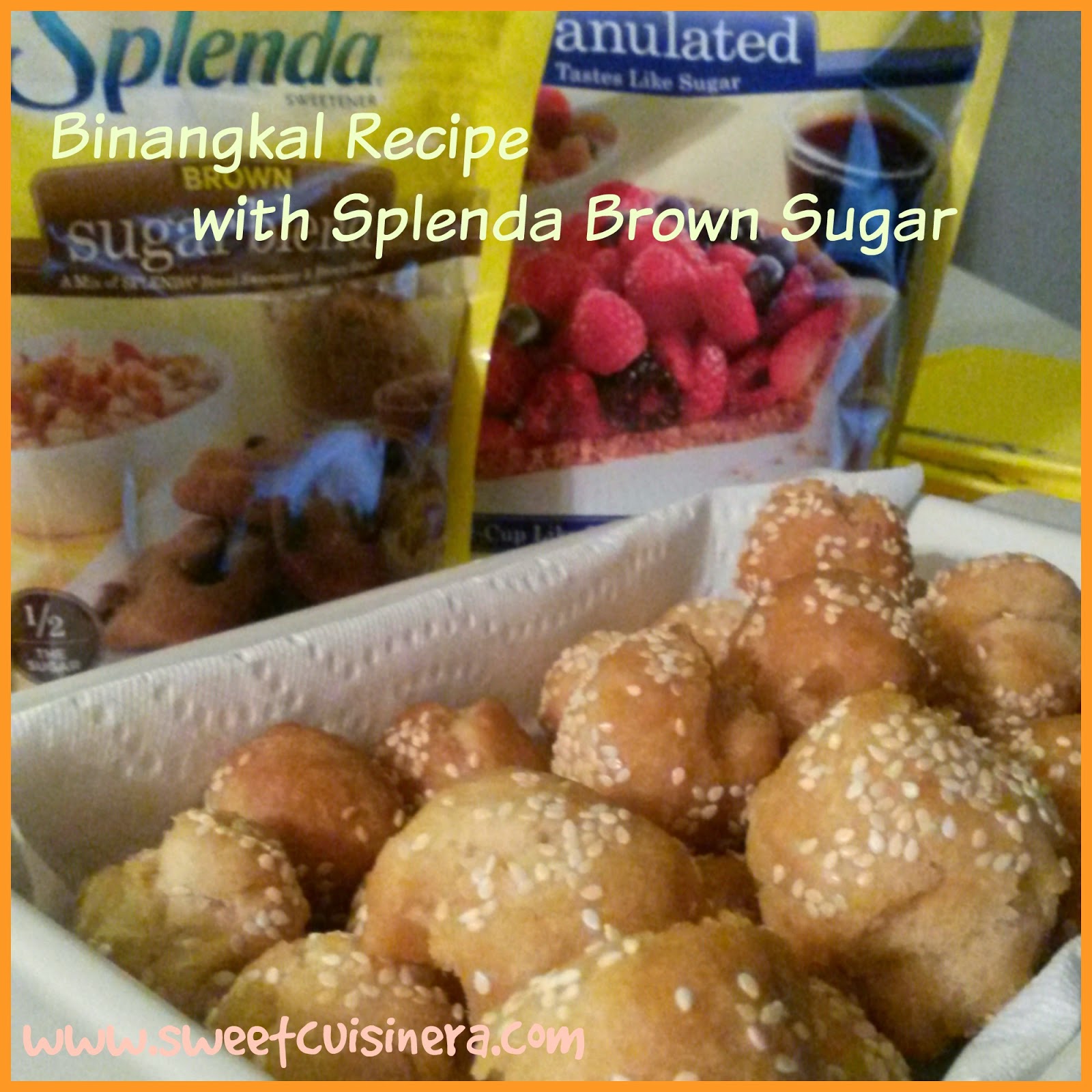The Sweet Cuisinera: Baking Party with Splenda