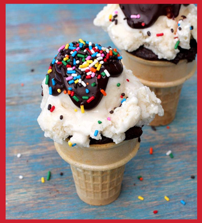 It's Written on the Wall: Ice Cream Desserts for your Next Party ...