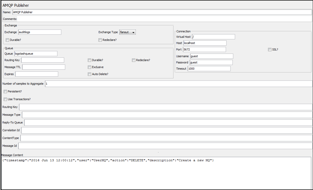 Javasizzler Configure Jmeter To Load Test Rabbit Mq