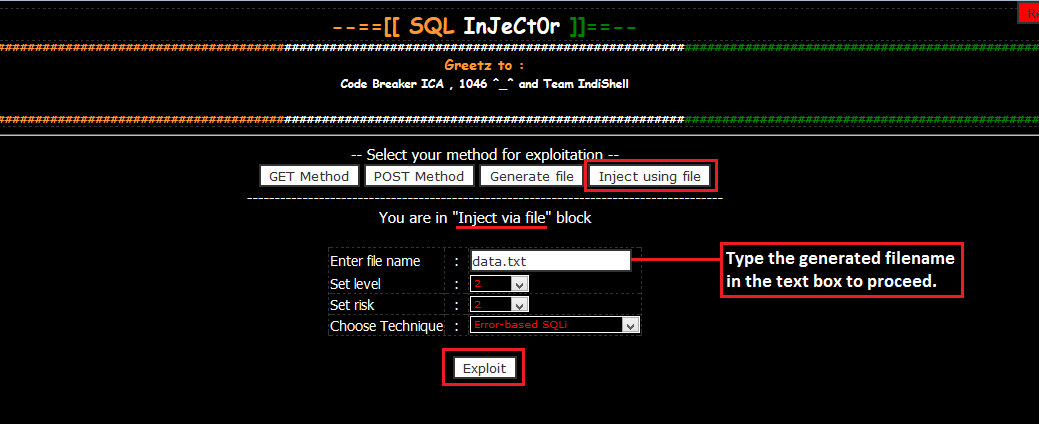 SQL_Injector Version-2 by incredible | Start With Linux | Mannu Linux