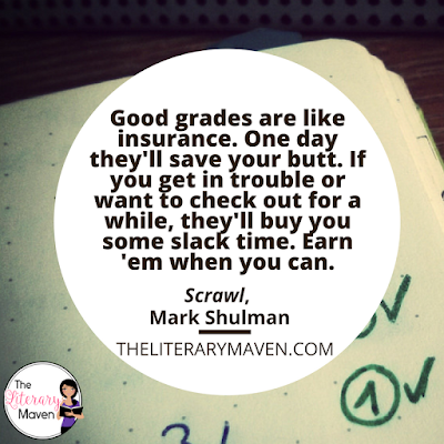 On My Bookshelf: Scrawl by Mark Shulman - The Literary Maven