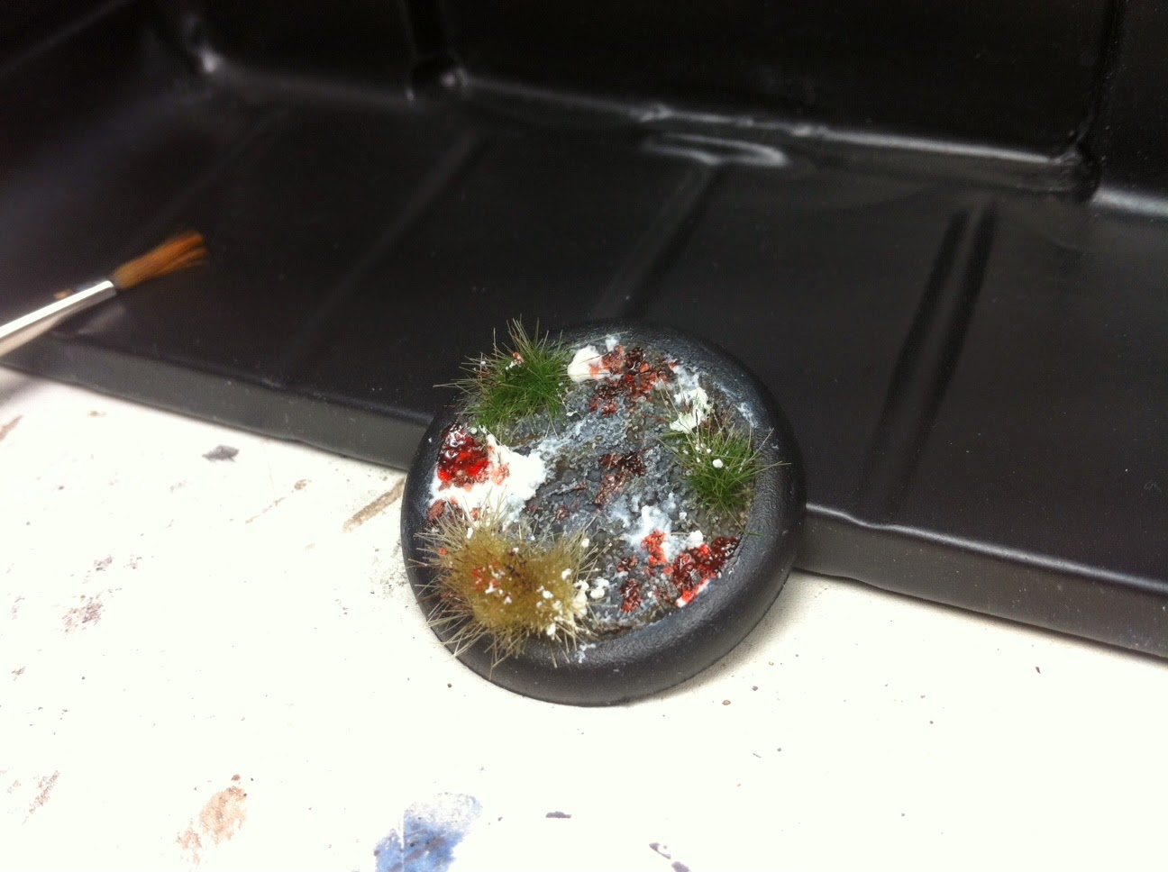 The Painter's Room: How To: Paint a Gaming Base Using GW Texture Paint