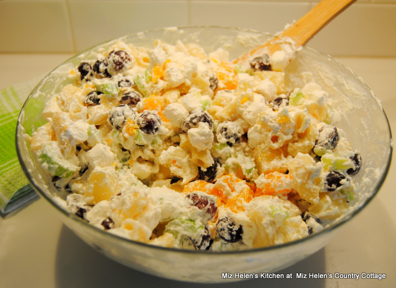 Fluffy Mac and Fruit Salad