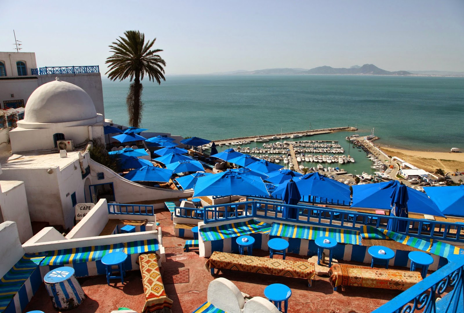 Le village blanc bleu de Sidi Bou Said ~ Tunisie Voyage et Loisir