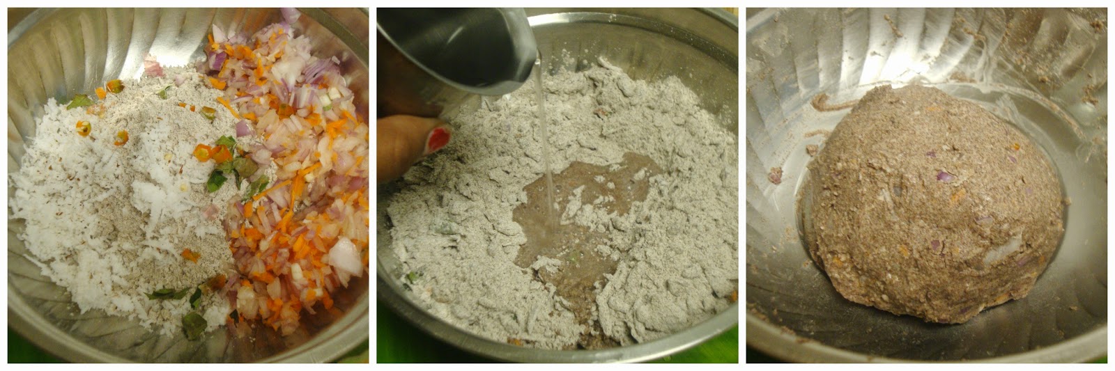 Poornima's Cook Book: Ragi Roti / Ragi Rotti / Spicy Ragi Roti / Finger ...