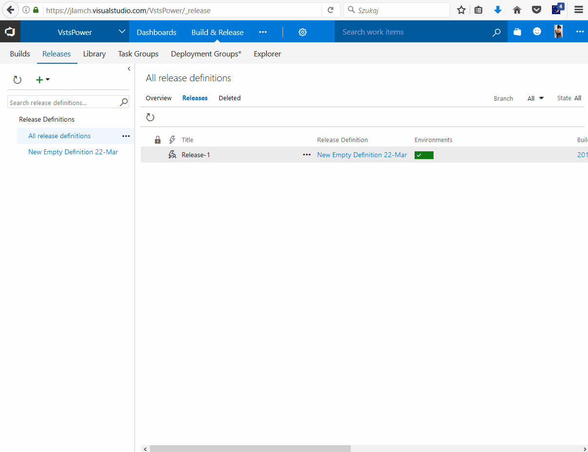 Set Output Variable In A Powershell Vsts Build Task