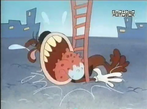 What A Cartoon Review Blog: George and Junior in: "Look out Below"