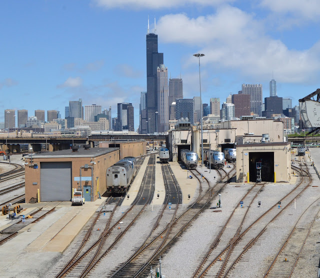 Industrial History: My Photos of Amtrak Chicago Yard and Steam Power Plant
