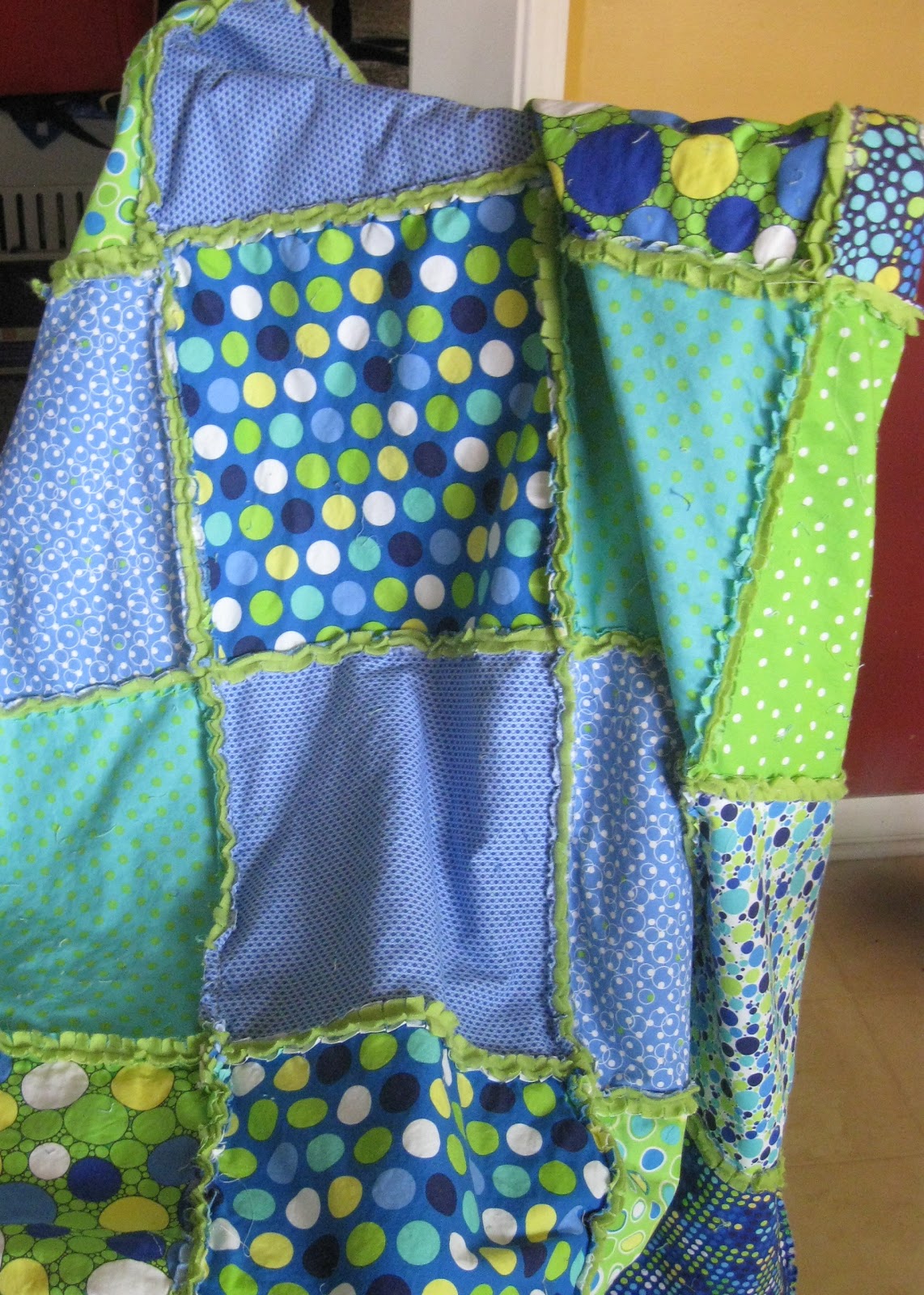 Creating Home: Rag Quilts Revisited