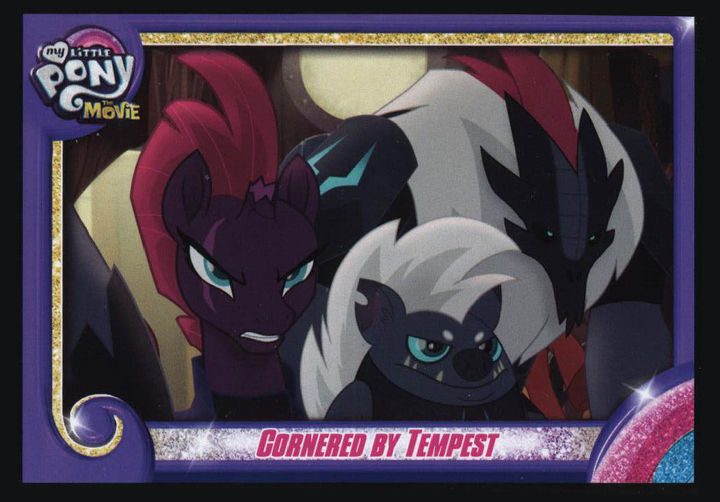 My Little Pony Cornered By Tempest MLP the Movie Trading Card | MLP Merch