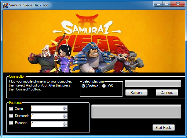 Samurai Siege Hack Tool