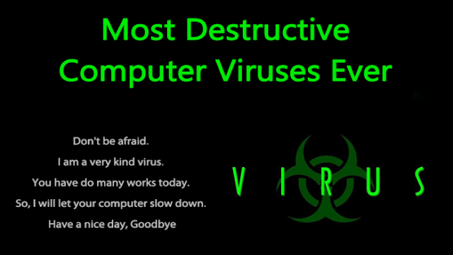 TECH JOINT: 10 Most Destructive Computer Viruses