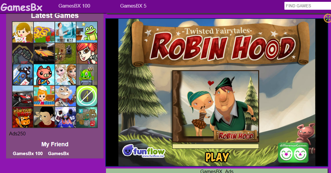 Robin Hood Difference Game