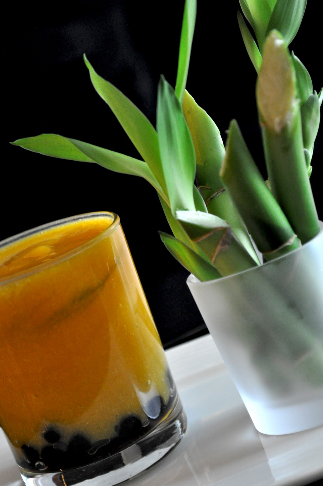 Fashion Gourmet: Exotic smoothie with Tapioca Pearls