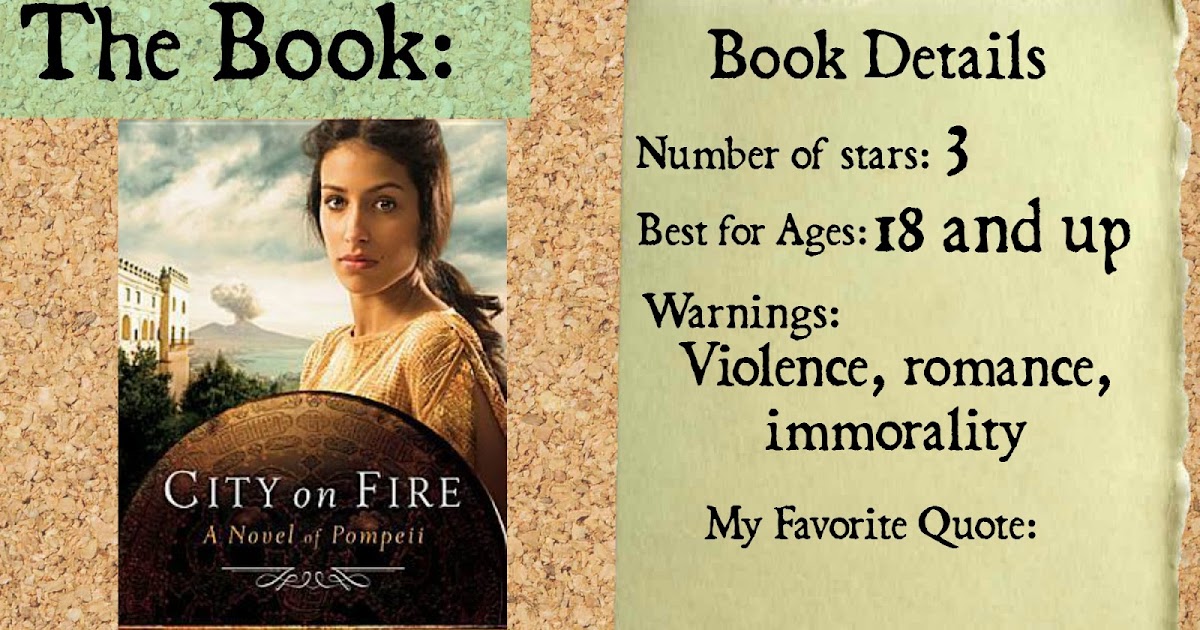 The Destiny of One: Book Review: City of Fire by Tracy Higley