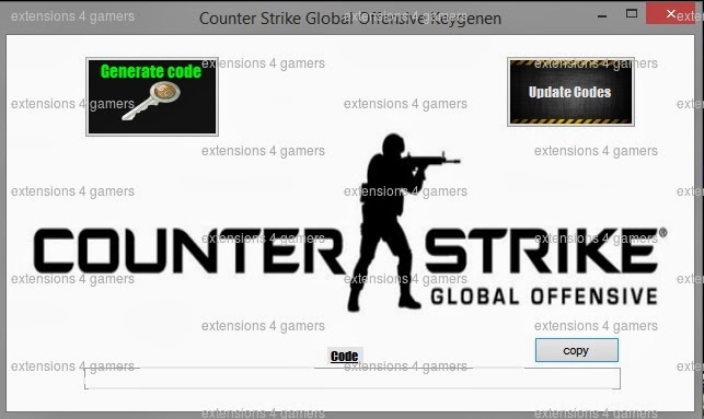 Extensions 4 Games: Counter Strike Global Offensive Keygen 2014