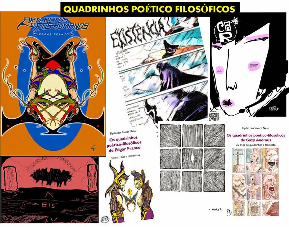 A arte do Ciberpajé Edgar Franco: O que são as HQ poético Filosóficas?