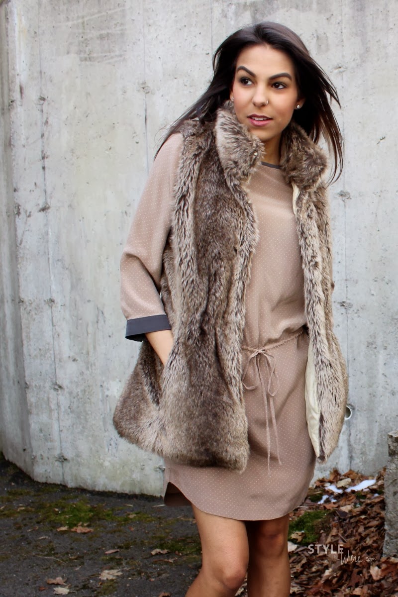 What I Wore: Shades of Tan & Fur - Style Wire | Boston Adventure ...