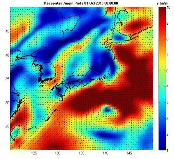 Read Wind Data from NetCDF File in Matlab ~ My Notes Read Wind Data from NetCDF File in Matlab ~ My Notes