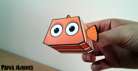Paper Minions - Nemo Papercraft | Papercraft Paradise | PaperCrafts ...