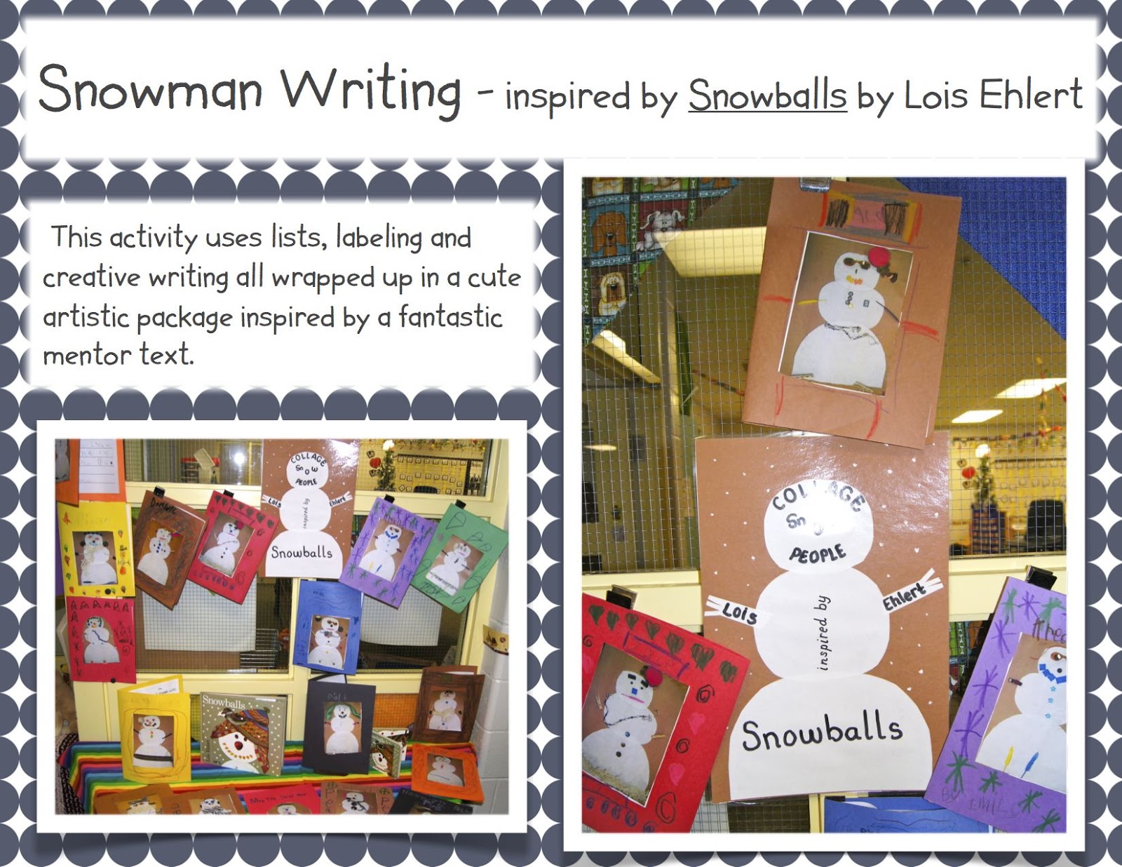 Hurray for FDK!: Snowballs by Lois Ehlert