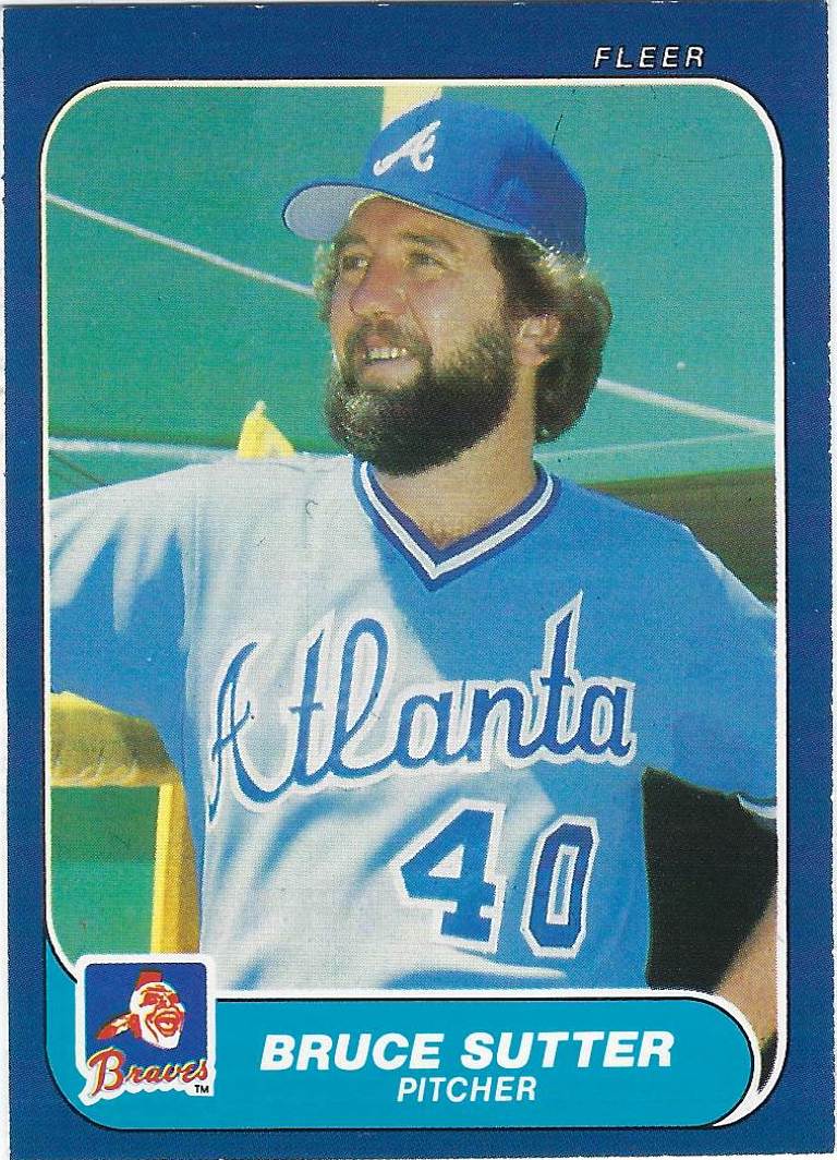 Cardboard Greats: Top 5 Cards: Bruce Sutter