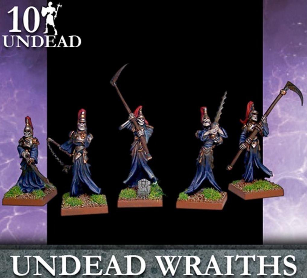 Warhammer Fantasy Battle Tabletop Gaming: Vampire Wraith Models from ...