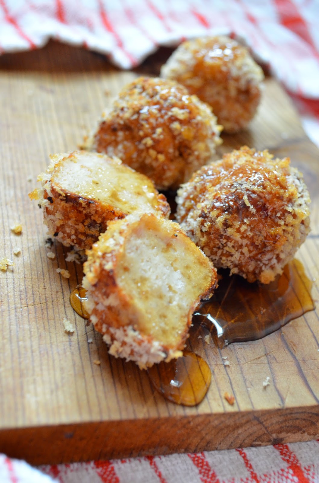 iron stef: chicken & waffle balls