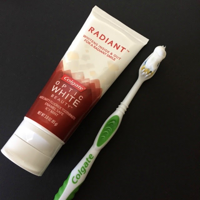 Radiant Toothpaste by Colgate Optic White Review | A Very Sweet Blog