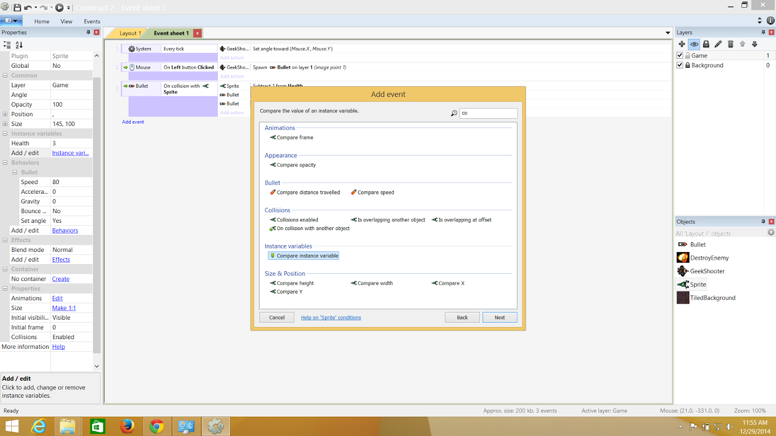 Technology & Beyond: Building games with HTML5 with Construct 2