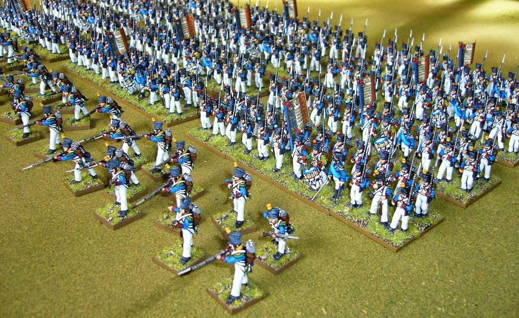 Chasseur: Getting ready for Waterloo, French Infantry