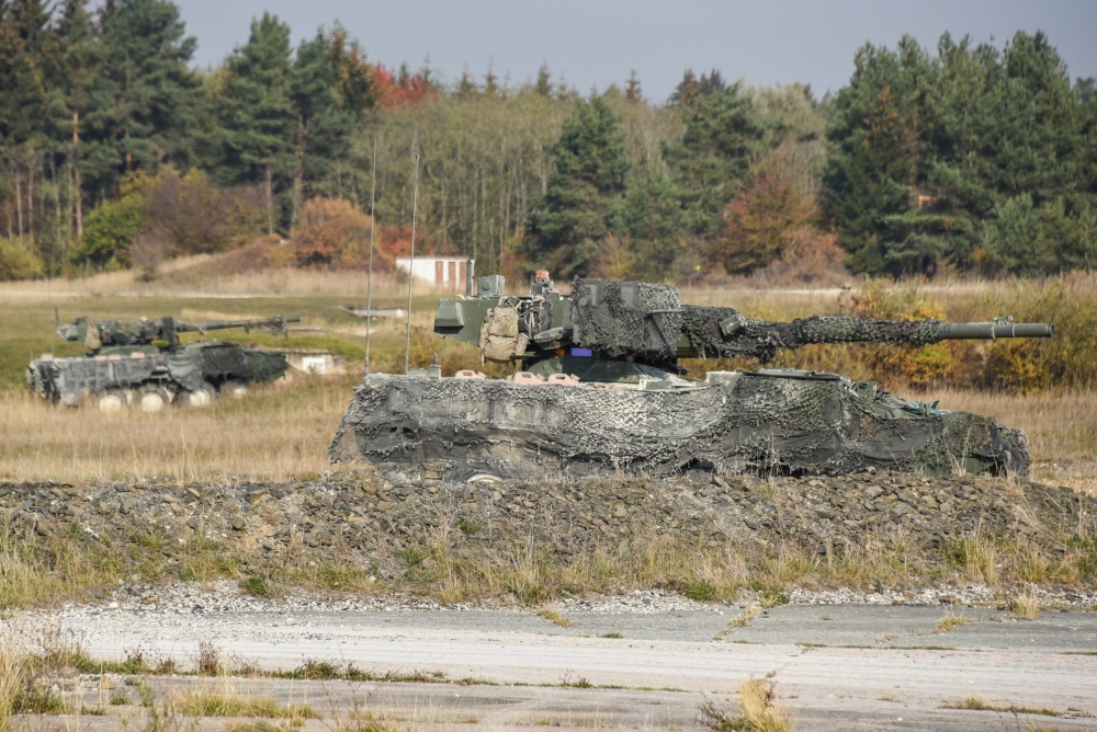 SNAFU!: M1128 Mobile Gun Systems at Grafenwoehr Training Area, Germany