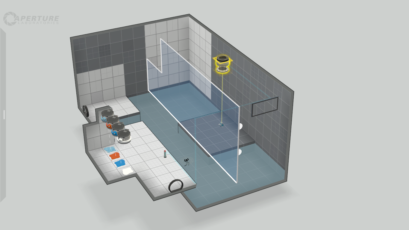 AINT207 Design Process Portal 2: Level 3 initial development