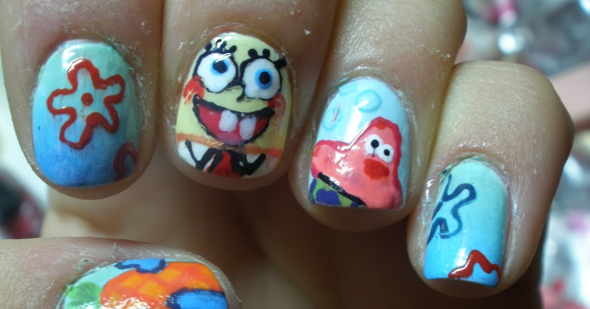 Gepe-nails: Reto 2013 - Día 11: Inspírate en un dibujo