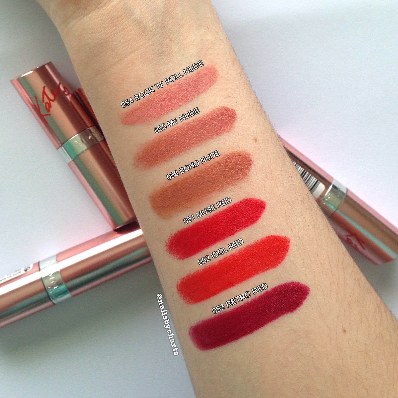 Rimmel Kate Moss Anniversary Lipstick Review - coveted by claudia