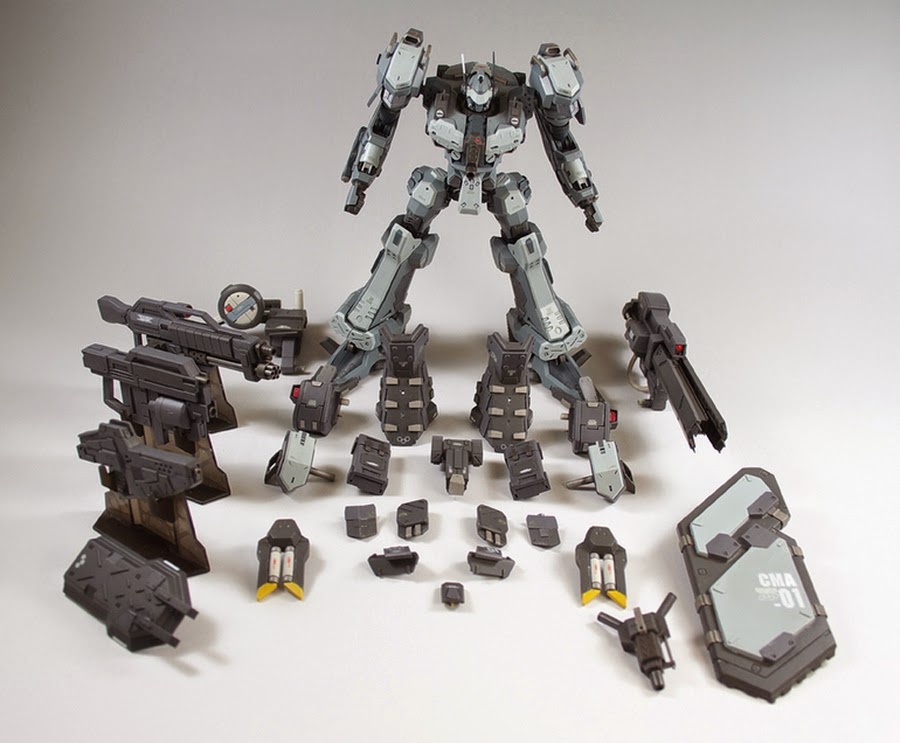 Custom Build: 1/72 Armored Core Crest CR-C75U2 - Gundam Kits Collection ...
