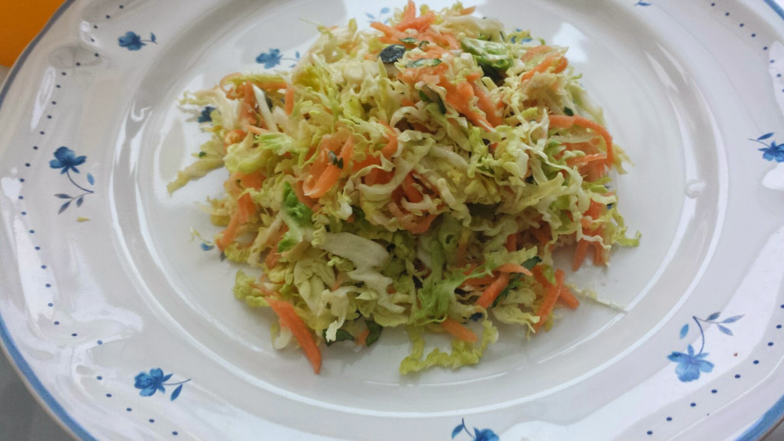 Sandrine En Cuisine: salade de chou au coco