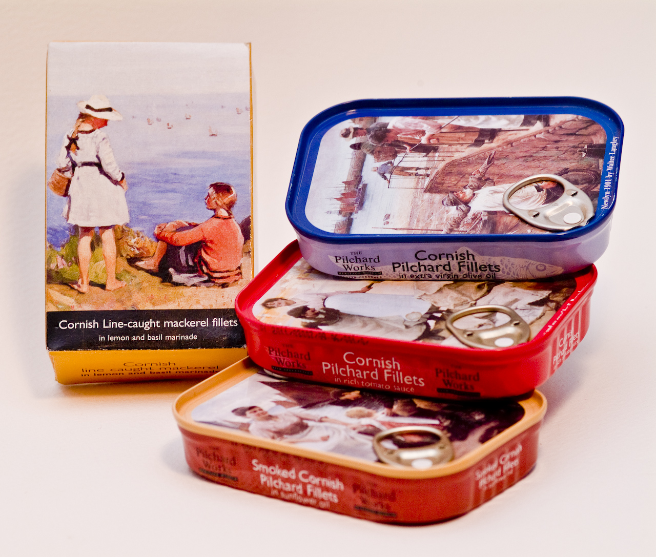 Through the Gaps! - Newlyn Fishing News: Tins topped to take restaurant ...