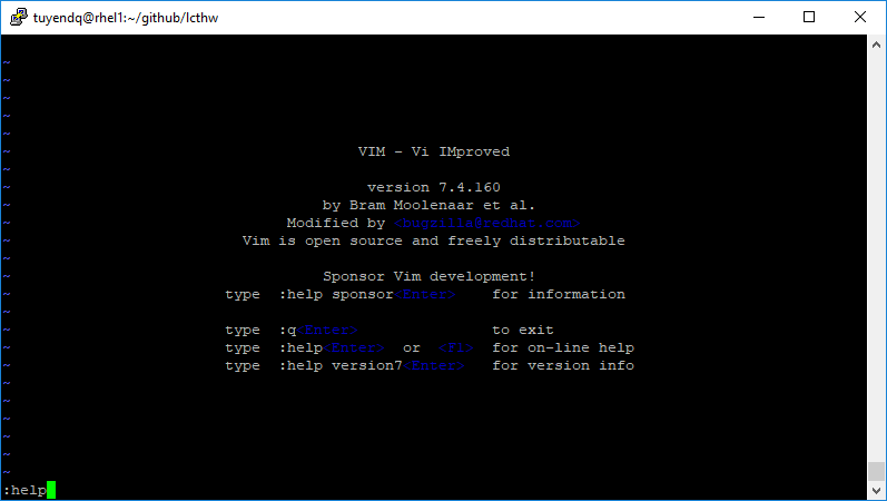 Text Editor Vim text-editor-vim