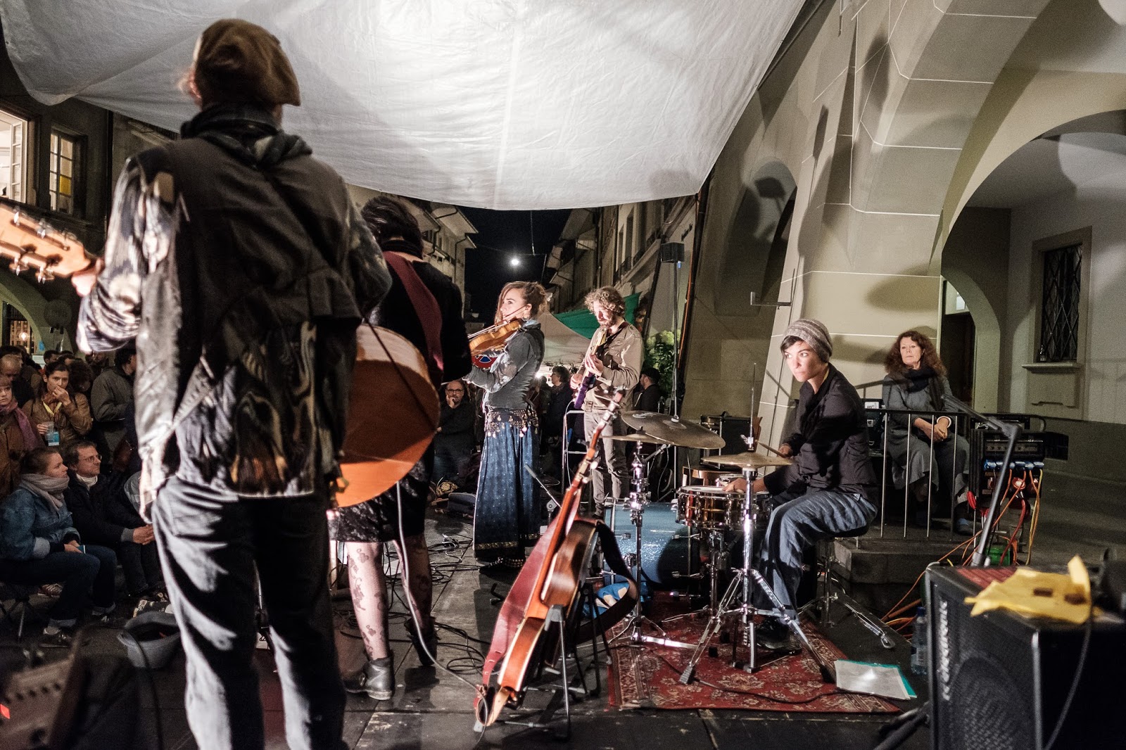 Buck Curran - symbols & artifacts: Adaya & Band @ Buskers Bern Festival ...